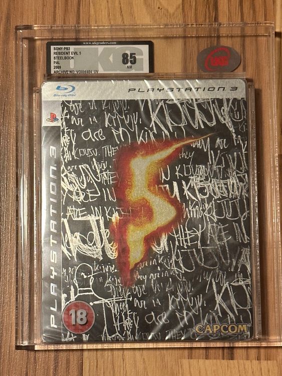 Resident Evil 5 Steelbook UKG/VGA 85 (Neu und originalverpackt) in ...