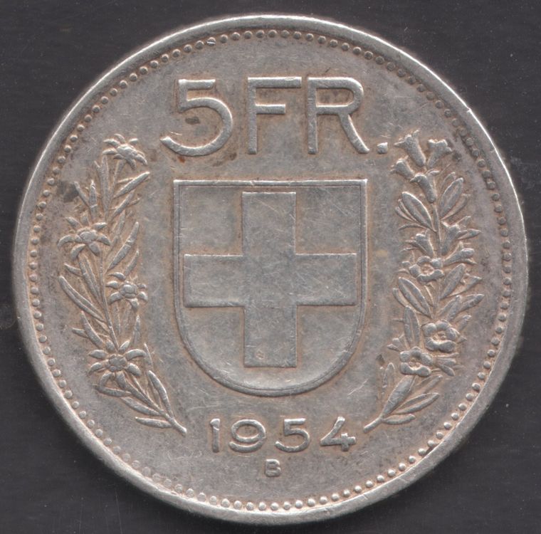 5 FRANKEN 1954 (Gebraucht) in Kleindöttingen für CHF 6.2 – mit ...