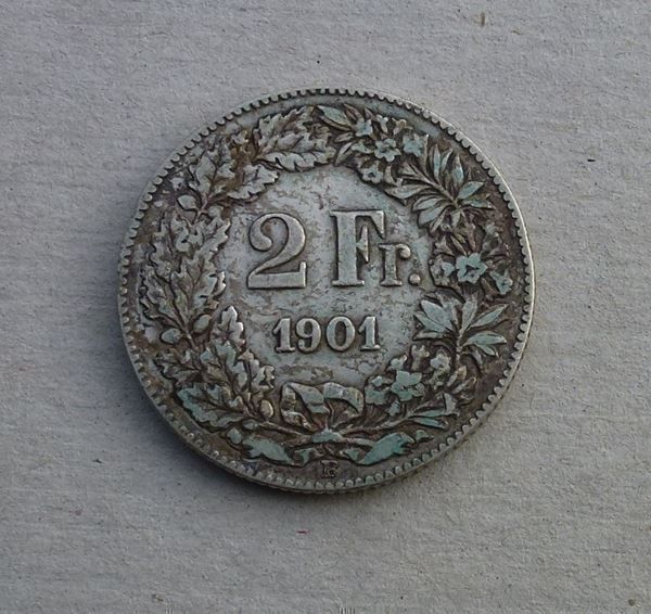 ++ 2.- Franken 1901 | Kaufen auf Ricardo