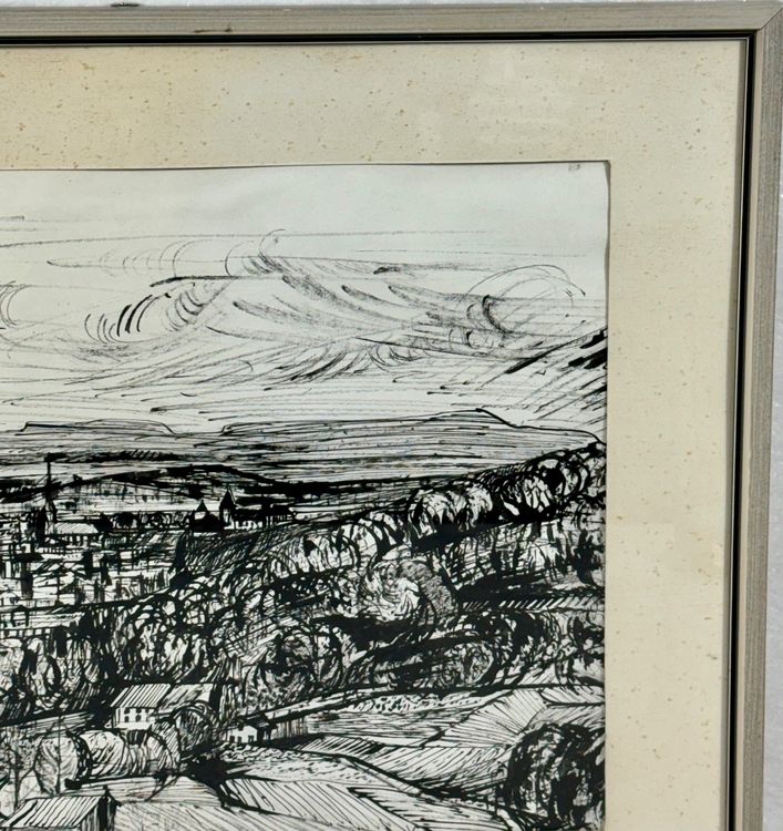 Alte Landschaft Filzstift Zeichnung unleserlich Signiert (Gebraucht) in Root für CHF 10 – mit ...