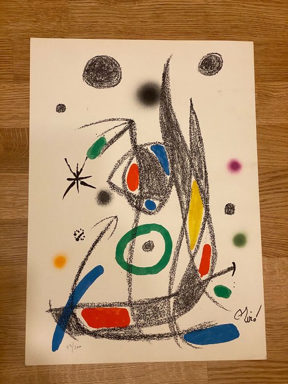 Joan Miro Original Lithographie | Kaufen auf Ricardo