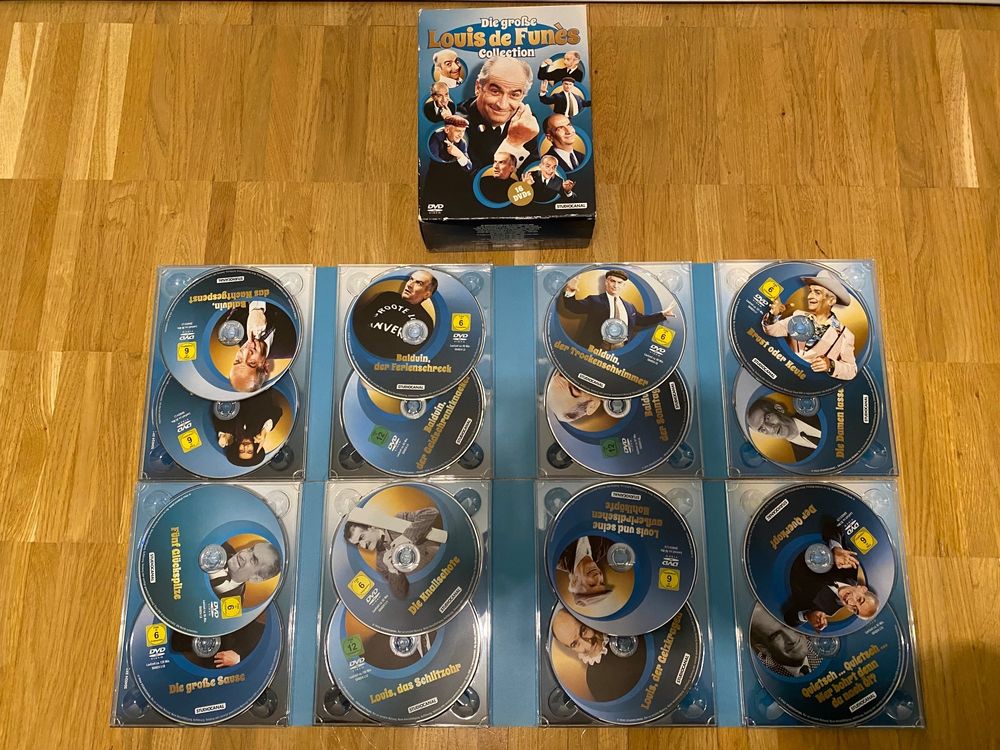 Die grosse Louis de Funès DVD-Collection / 16 Filme | Kaufen auf Ricardo
