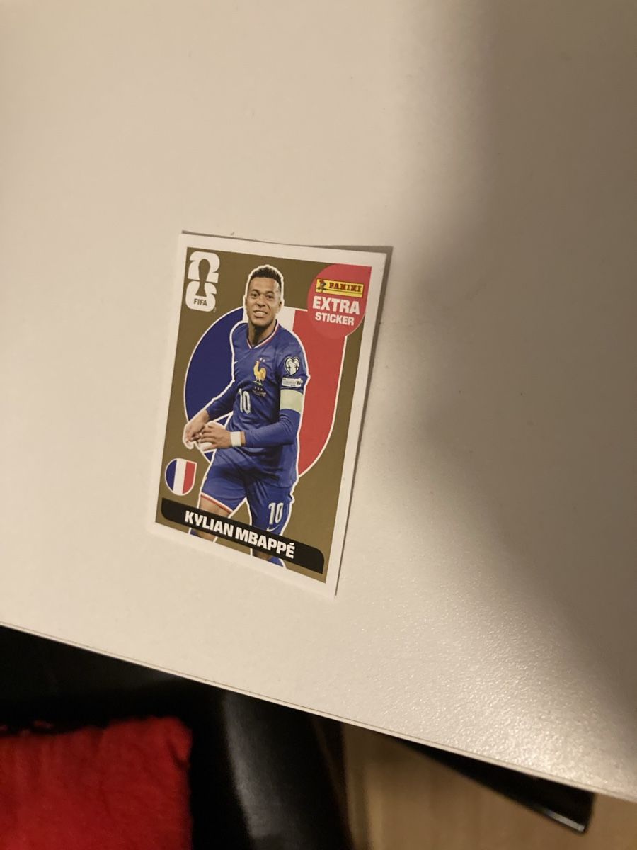 Panini FIFA World Cup 2026 Extra Sticker Kylian Mbappé! Gold (Gebraucht ...