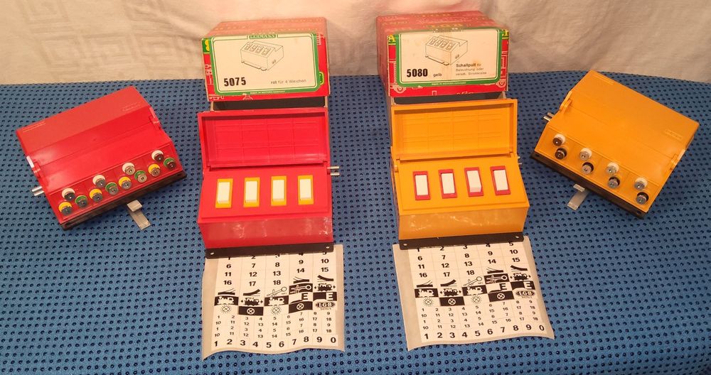 LGB Schaltpult 5075 und Stellpult 5080 (alte Anschlüsse) | Kaufen auf ...