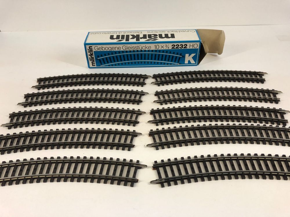 Märklin H0 2232 Gebogenes K-Gleis (Gebraucht) in Rodersdorf für CHF 18 ...