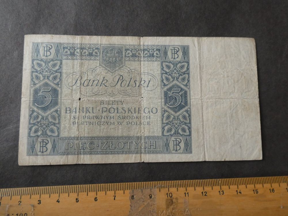 Polen 1930, 5 Zlotych (Gebraucht) in Hinterforst für CHF 2 – mit Lieferung auf Ricardo kaufen