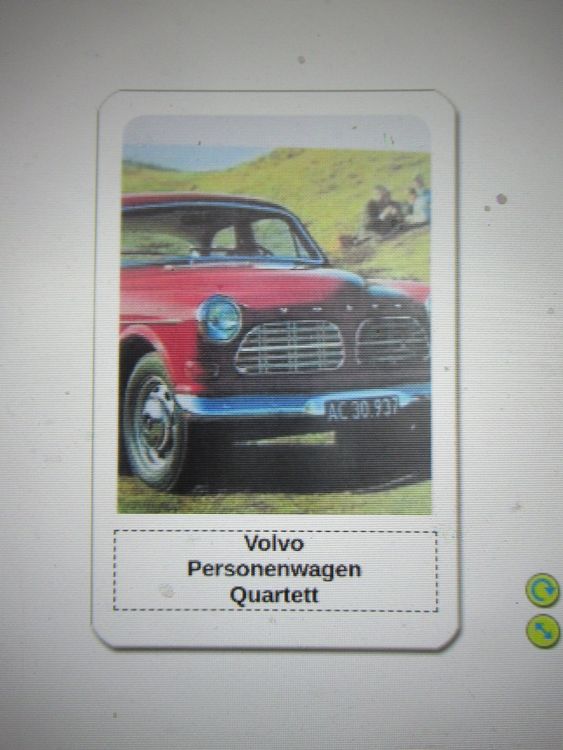 Volvo PKW Quartett 52 Karten (Neu und originalverpackt) in Herznach für CHF 32 – mit Lieferung ...