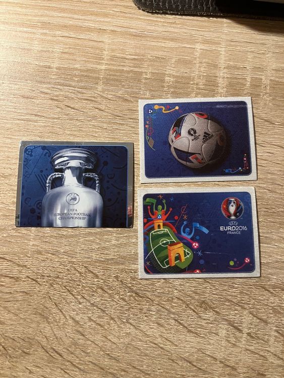 Panini EM 2016 Swiss Edition 3x Bilder selten Nr 5, 7, 8 (Gebraucht) in ...