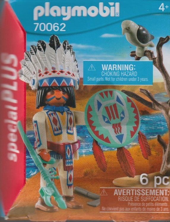 PLAYMOBIL SPECIAL PLUS FIGURE 70062 SAKEM NATIVO AMERICANO | Kaufen auf ...