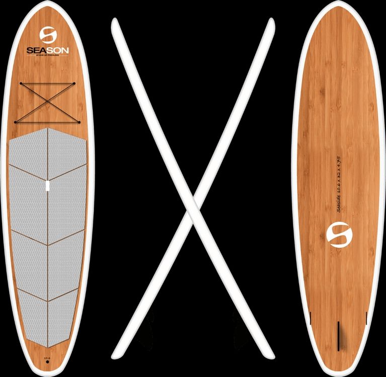 Bamboo Season SUP Board with Paddle | Kaufen auf Ricardo