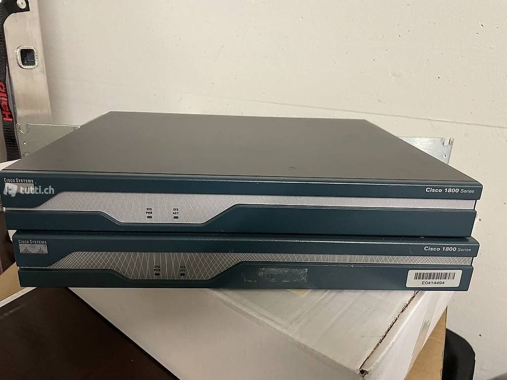 2xCisco 1841-K9 Cisco 1800 Series Router (Gebraucht) in Rheinfelden für ...