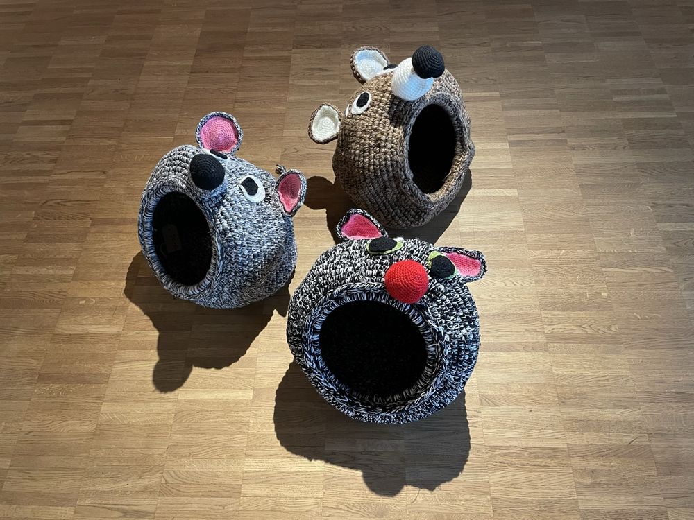 Kuscheliges Katzennest / Tiernest im Tier Design!🐈🧶😻🐾 (Neu und ...