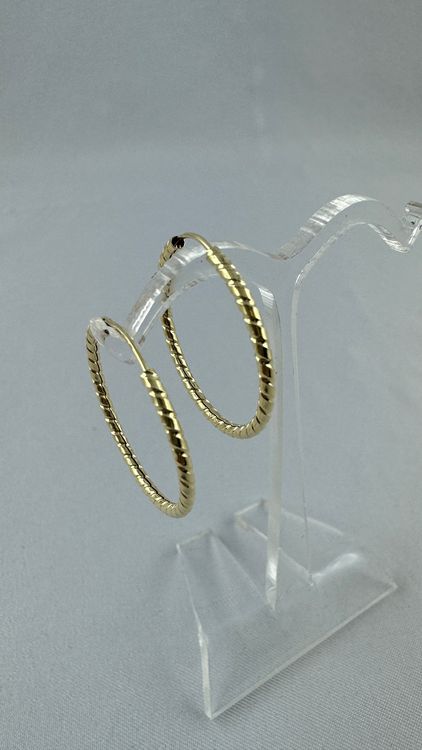 Ohrringe / Creolen in 750 Gold / 18 Karat | Kaufen auf Ricardo