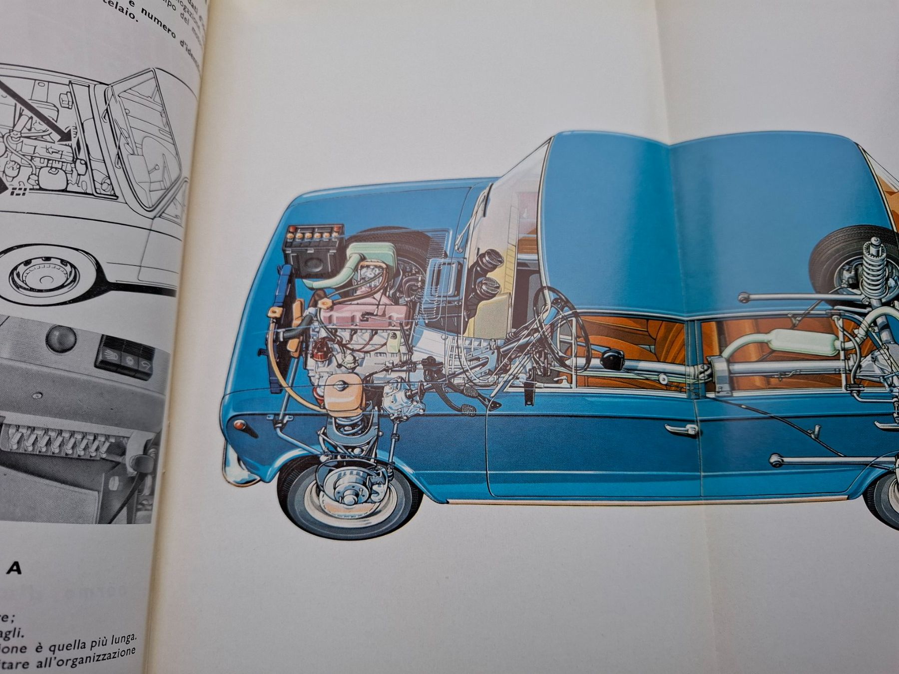 Betriebsanleitung / Uso e manutenzione Fiat 124 von 1968 (Gebraucht) in ...