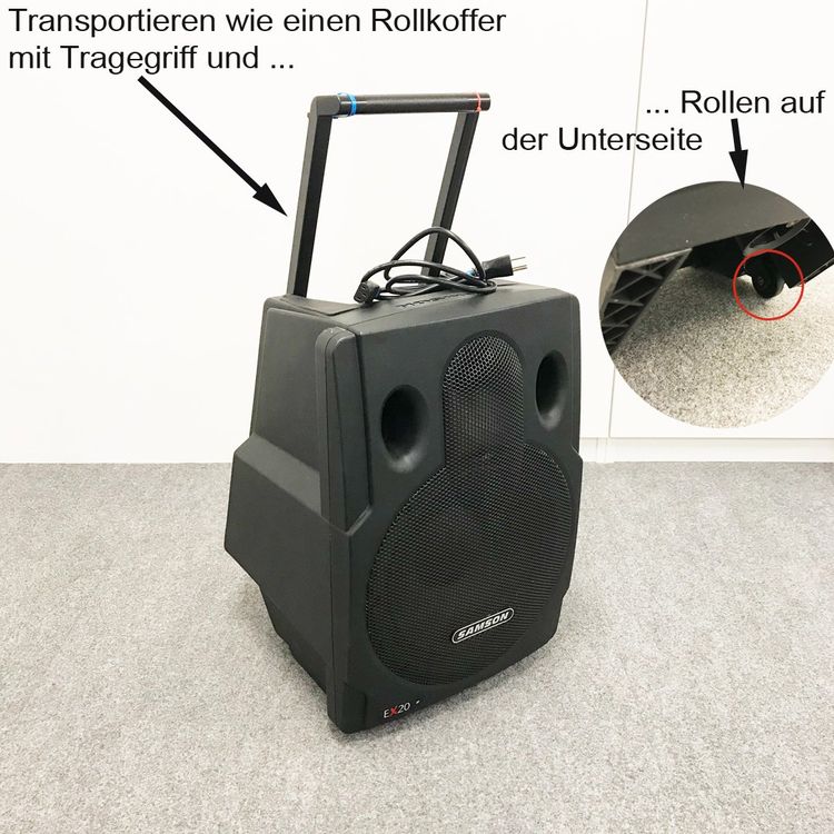 SAMSON Expedition EX20 200W Aktiv Monitor Lautsprecher (Gebraucht) in ...