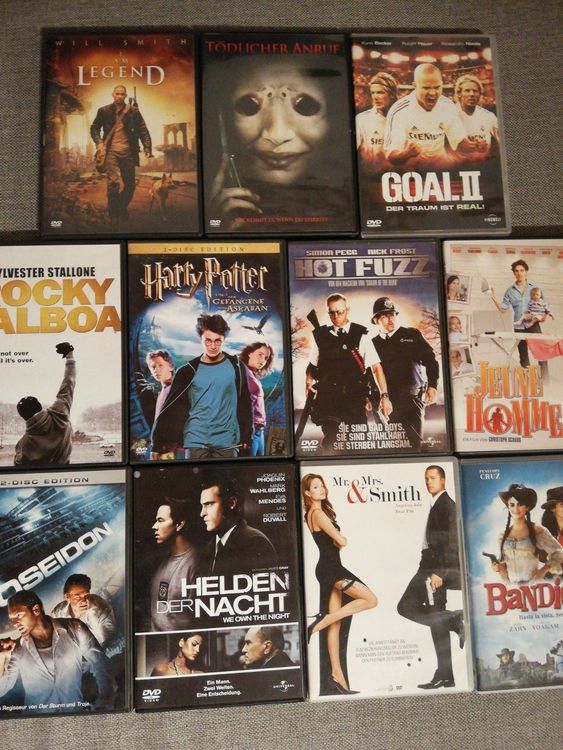 11 DVDs / Sammlung von Spielfilmen (Gebraucht) in Escholzmatt für CHF 1 ...