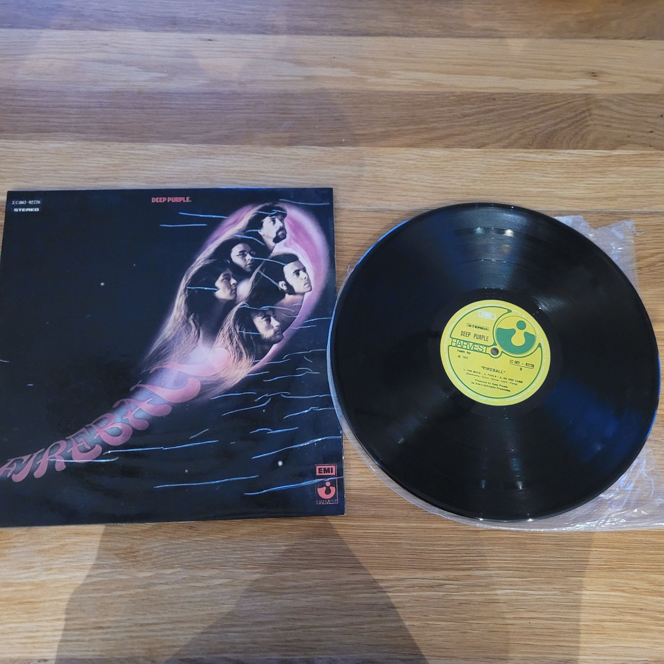 LP Vinyle Fireball Deep Purple 1971 (Gebraucht) in Biel/Bienne für CHF ...