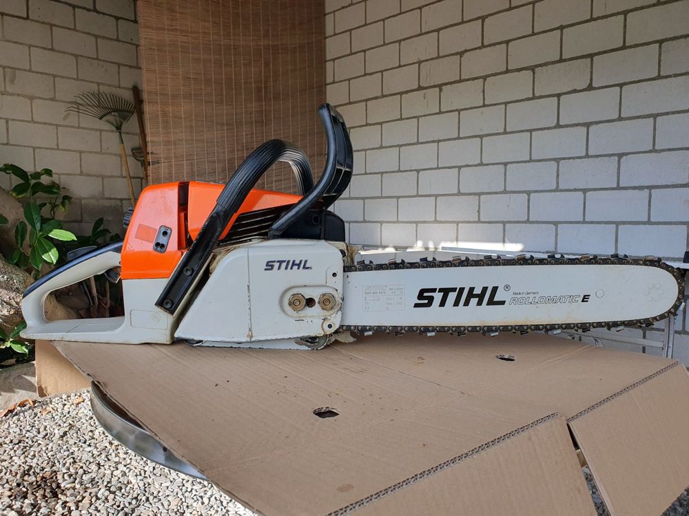 Stihl 034 AV Super electronic quickstop Kettensäge (Gebraucht) in Unterseen für CHF 425 – mit ...