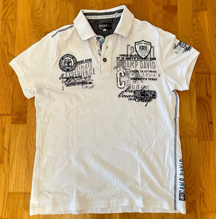 Camp David Herren Männer Polo Shirt Gr. L | Kaufen auf Ricardo