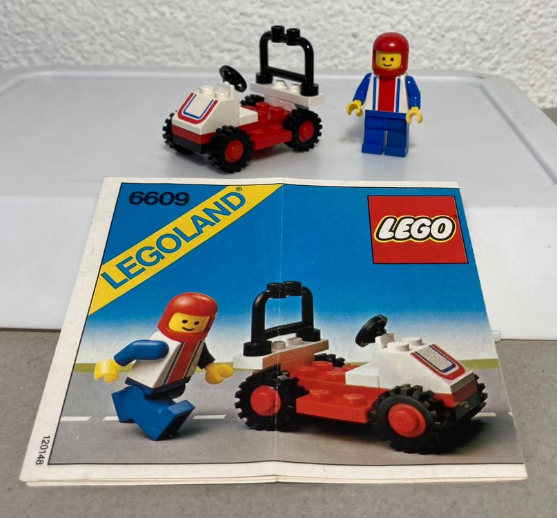 Lego Legoland 6609 Race Car von 1980 | Kaufen auf Ricardo