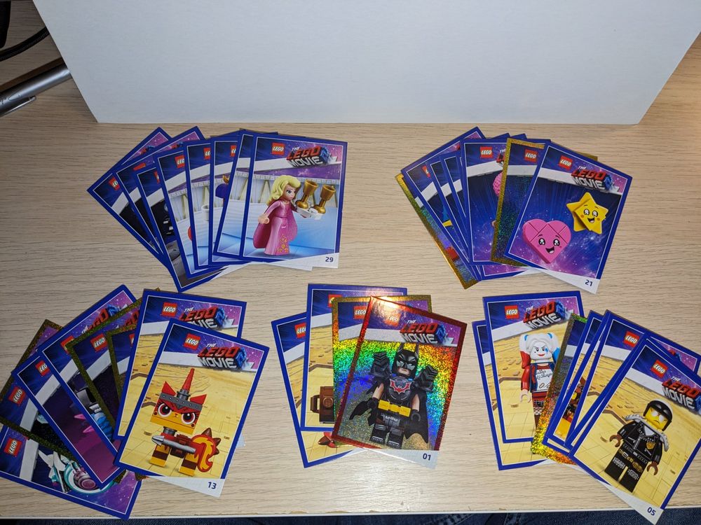 LEGO Movie 2 Trading Cards serie complète (36x) (D'occasion) à Gland ...