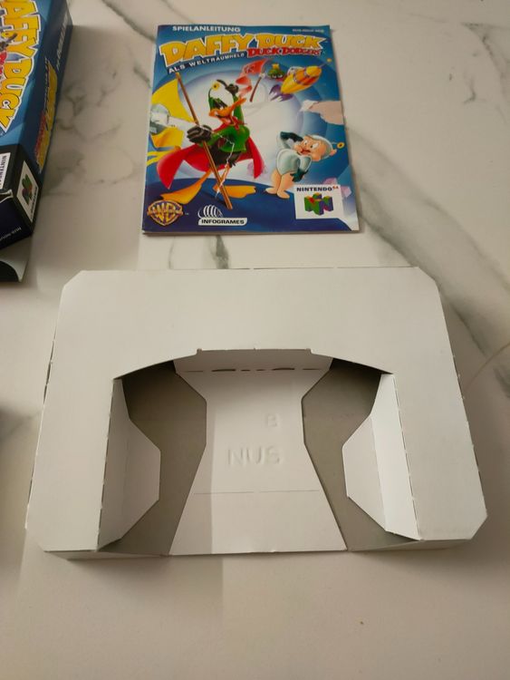 N64 Daffy Duck Mit Original Verpackung SELTEN (Gebraucht) in Oensingen für CHF 299.9 – mit ...