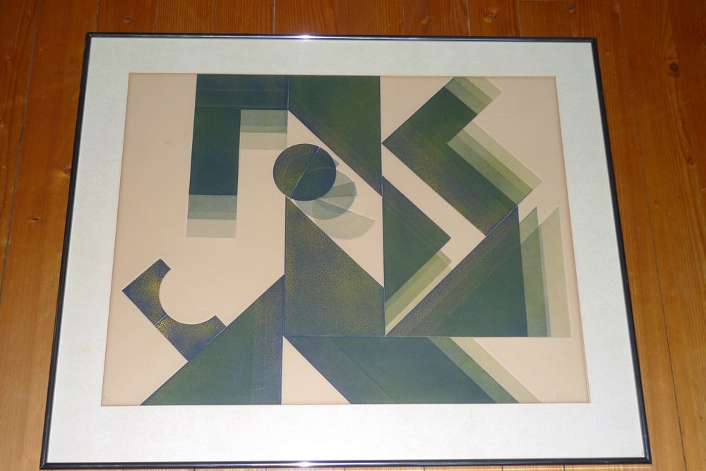 Original Serigraphie von Pol Bury, handsigniert (Gebraucht) in Meilen ...