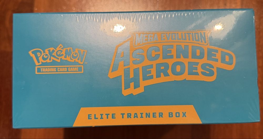 Pokémon ETB Elite Trainer Box Ascended Heroes in English (Neu und ...