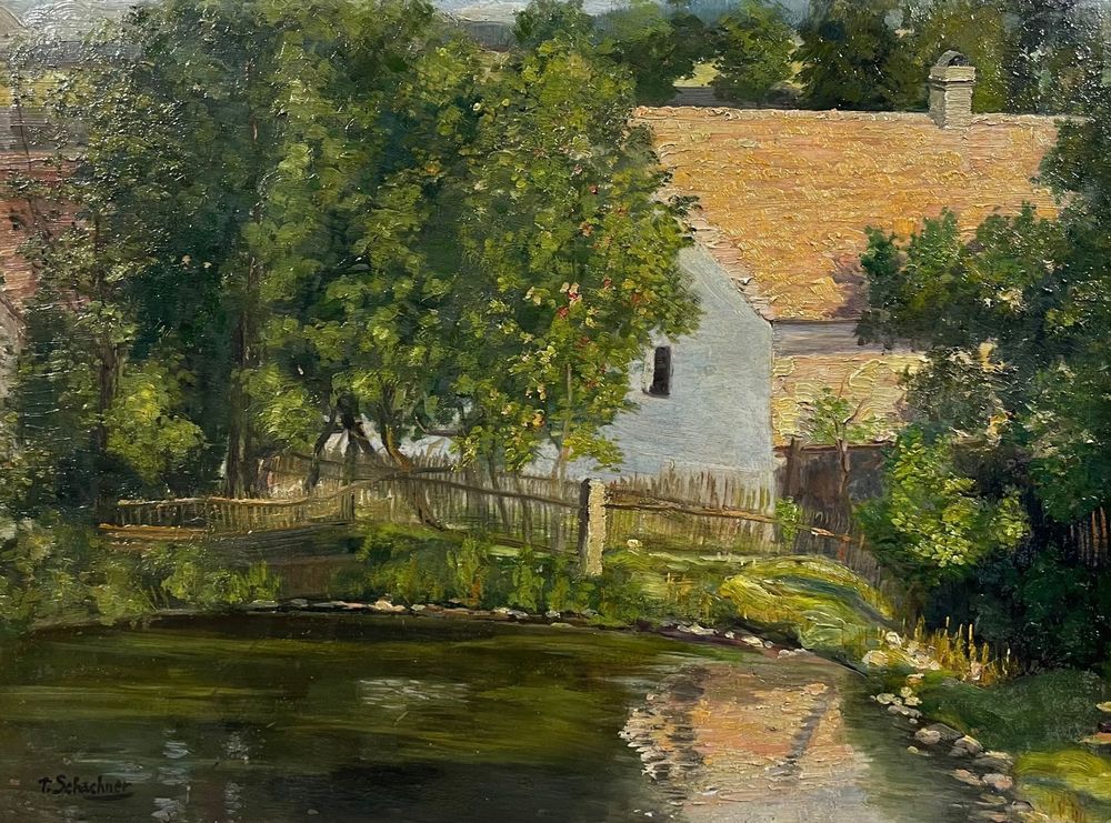 Therese Schachner (1869-1950) Gemälde (Gebraucht) in Root für CHF 45 ...