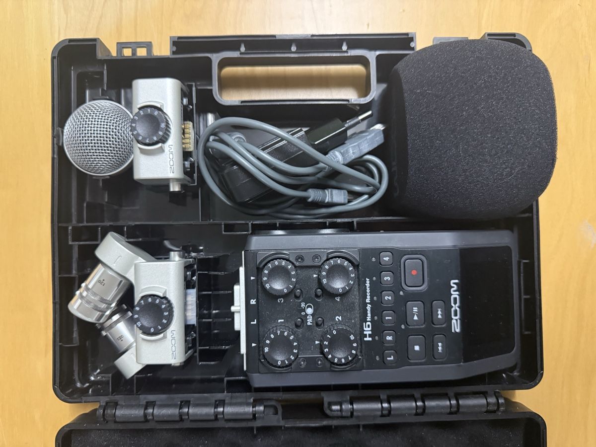 Zoom H6 Handy Recorder – Komplettset – wenig gebraucht (Neu (gemäss ...