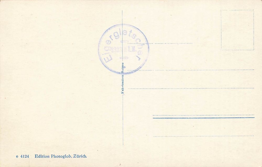 Jungfraubahn (BE) Station Eigergletscher Mönch Bahnhof (Usato) a Biasca ...