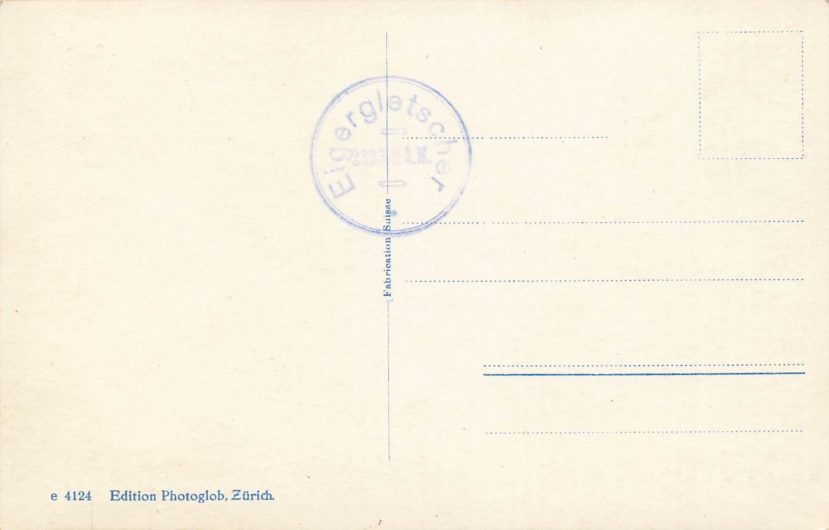 Jungfraubahn (BE) Station Eigergletscher Mönch Bahnhof (Usato) a Biasca ...