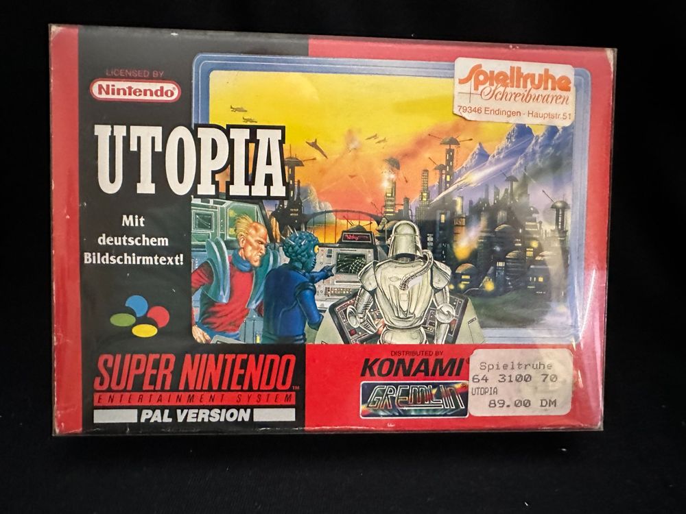 Utopia I SNES I Super Nintendo (Gebraucht) in Küssnacht am Rigi für CHF 69.9 – mit Lieferung auf ...