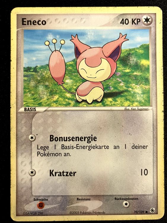 Pokemon Eneco - EX Rubin & Saphir 70/109 - Deutsch (Gebraucht) in Bern ...