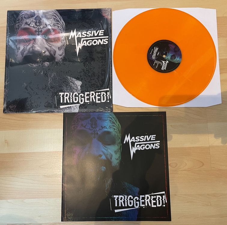 Massive Wagons – Triggered Vinyl Lp Orange Ltd 3 | Kaufen auf Ricardo