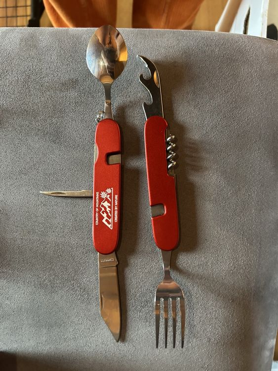 Camper's Dining Kit - Multi-Tool with Knife, Fork, Spoon (Gebraucht) in ...