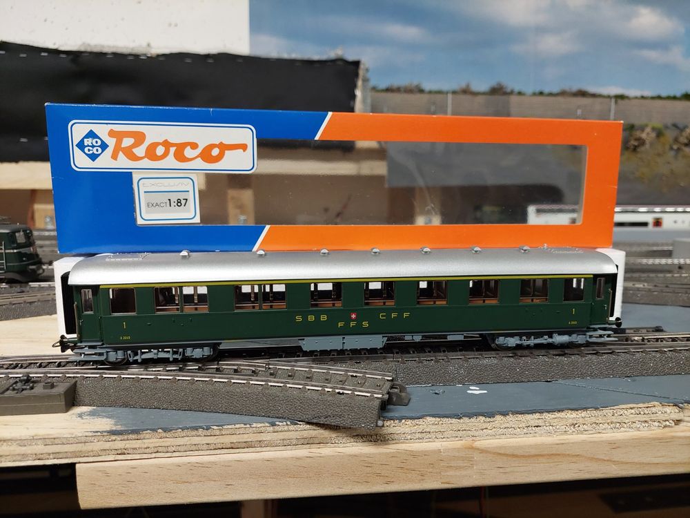 Roco 44880 voiture lourde C4 SBB h0 (Gebraucht) in für CHF 21 – mit ...