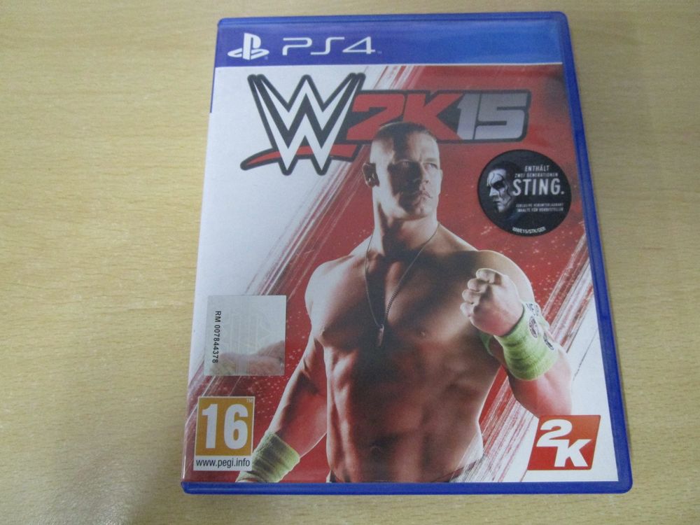 WWE 2K15 Playstation 4 WWE2K15 Wrestling PS4 John Cena (Gebraucht) in ...
