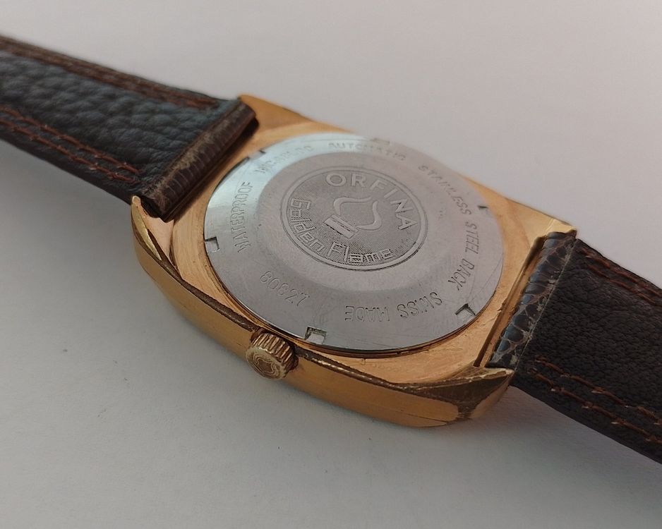 Orfina Golden Flame Automatic Vintage Herrenuhr (Gebraucht) in Basel ...