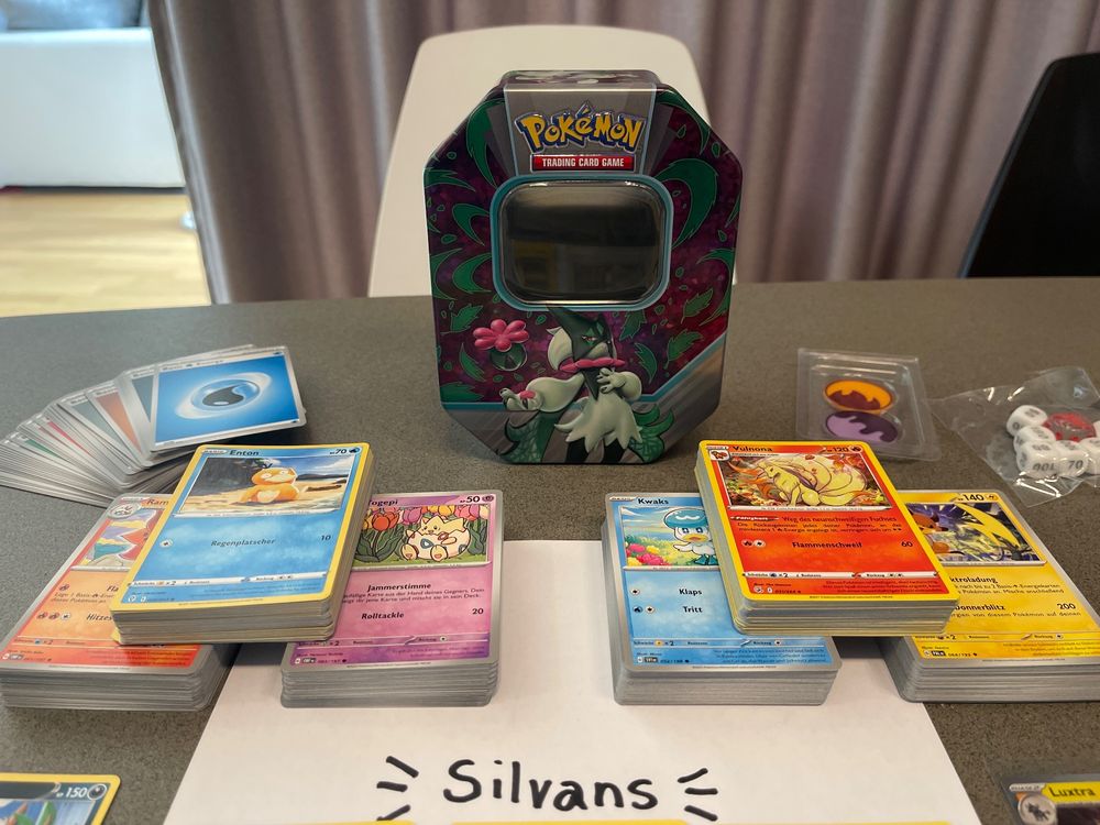 Pokemon 389 Karte XXL Set Deutsche Sammlung glänzende Karten (Neu ...