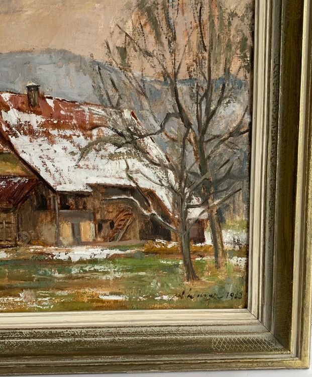 Max Widmer (1910-1991) grosses Gemälde (Gebraucht) in Root für CHF 805 – mit Lieferung auf ...