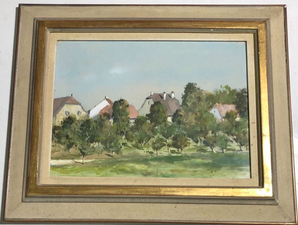 Rudolf Müller (1892-1972) Gouache | Acheter sur Ricardo