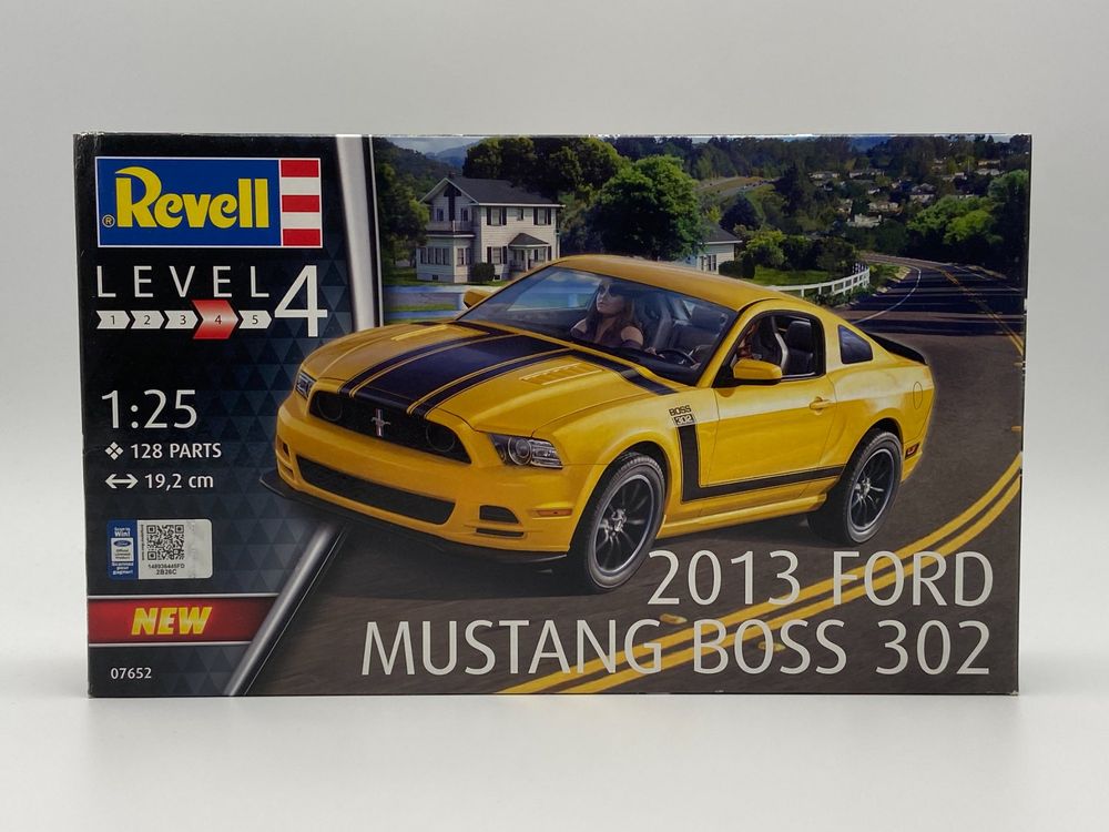 Revell 07652 1:25 Ford Mustang Boss 302 2013 (Neu und originalverpackt ...