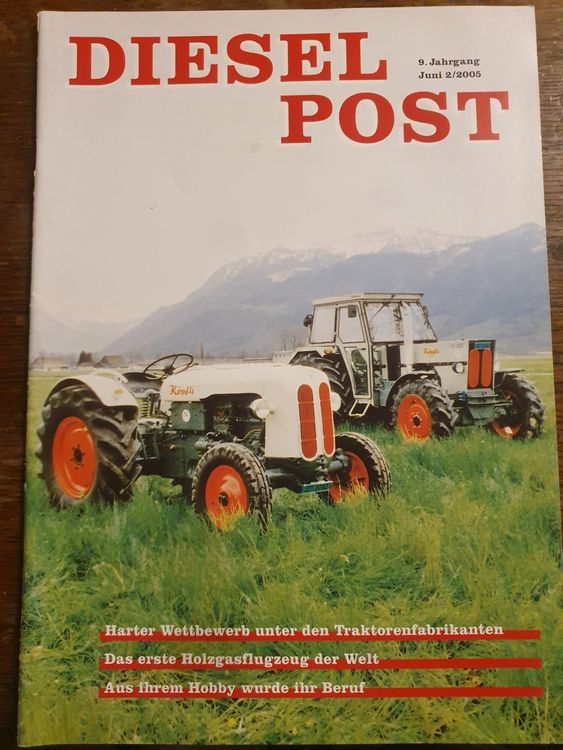 Diesel Post 2/05 Köpfli Traktoren Autotraktor Alpina Oekonom (Gebraucht ...