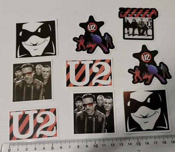 U2 - 9 Sticker (Neu (gemäss Beschreibung)) in für CHF 0.3 – mit ...