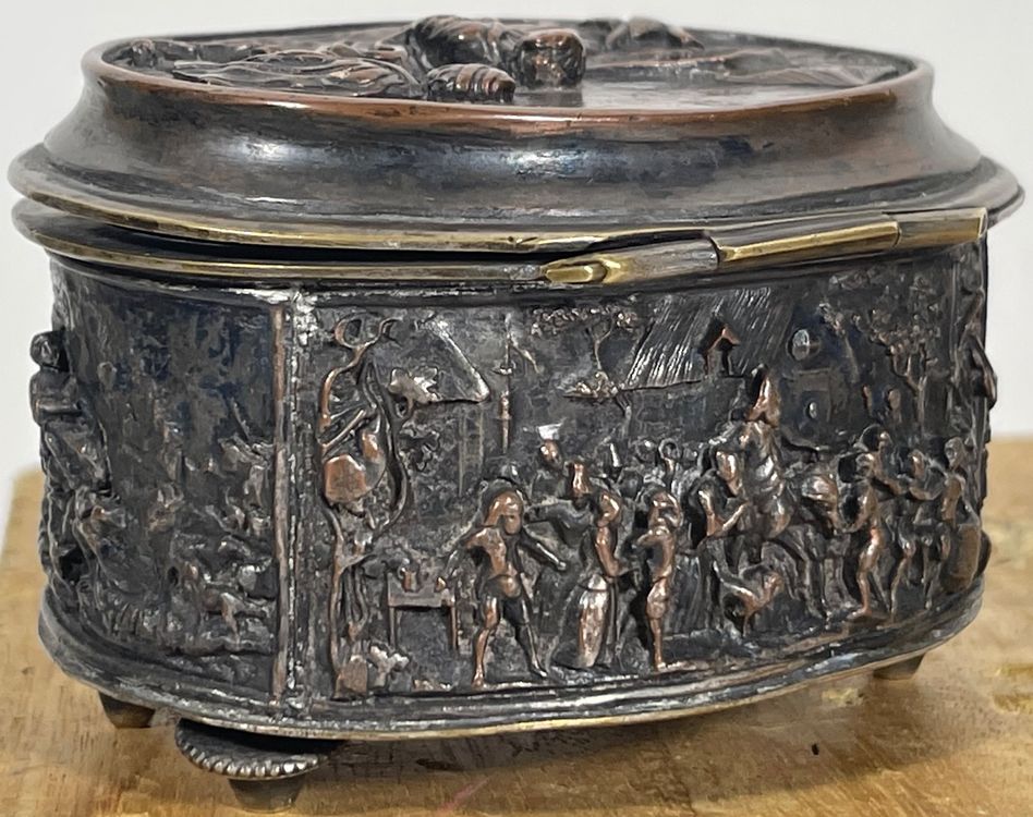 Antike Barock versilberte Bronze Schatulle mit Sehr datiert (Gebraucht) in Root für CHF 115 ...