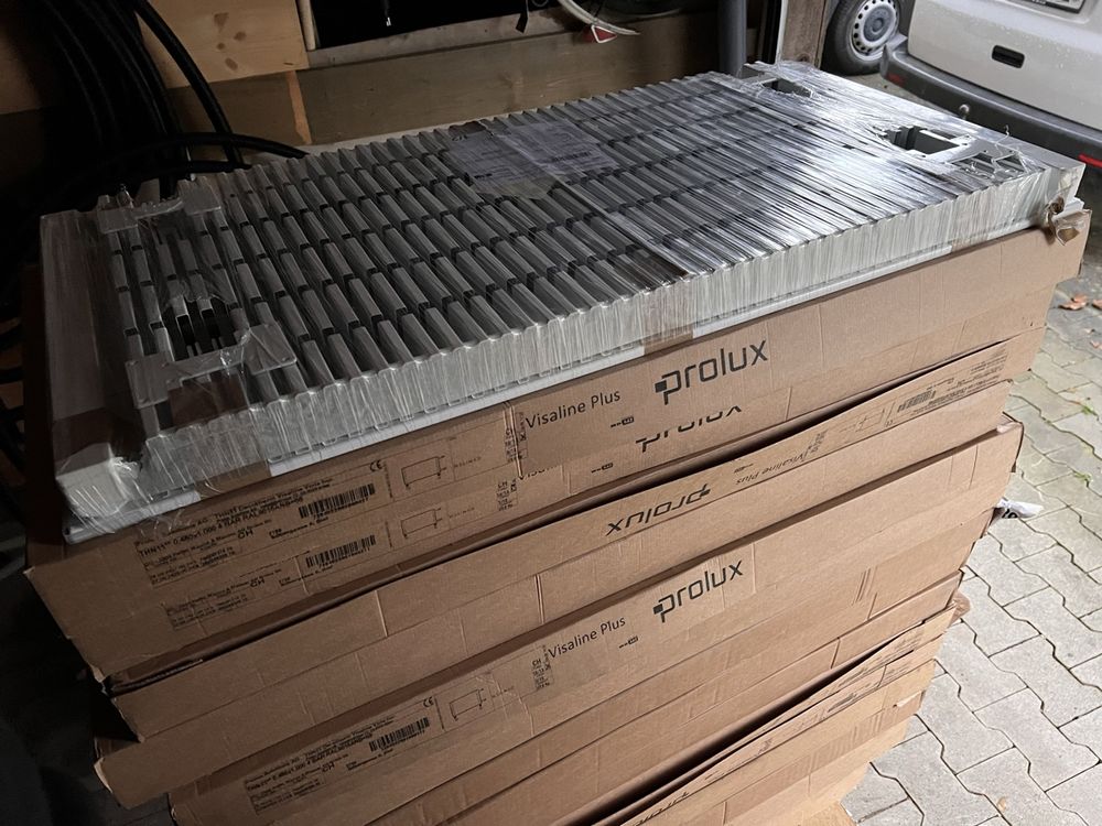 Heizkörper Prolux Plus horizontal 100x48cm (Neu und originalverpackt ...