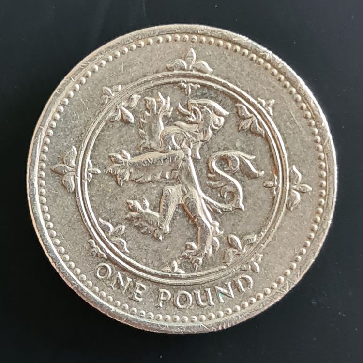 One Pound 1994 England Great Britain Pfund Münze Coin Money (Gebraucht ...