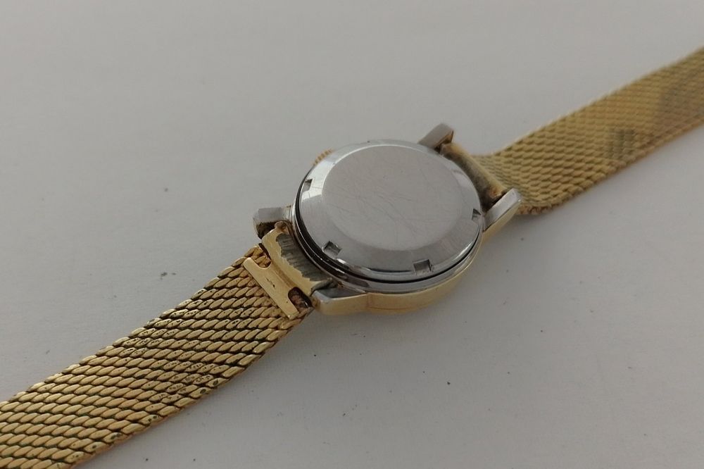 Omega Ladymatic 18K Gold/Stahl Kaliber 455 - Damenuhr (Gebraucht) in ...
