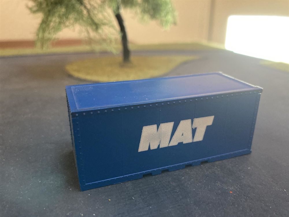Liliput Container MAT blau lackiert | Kaufen auf Ricardo